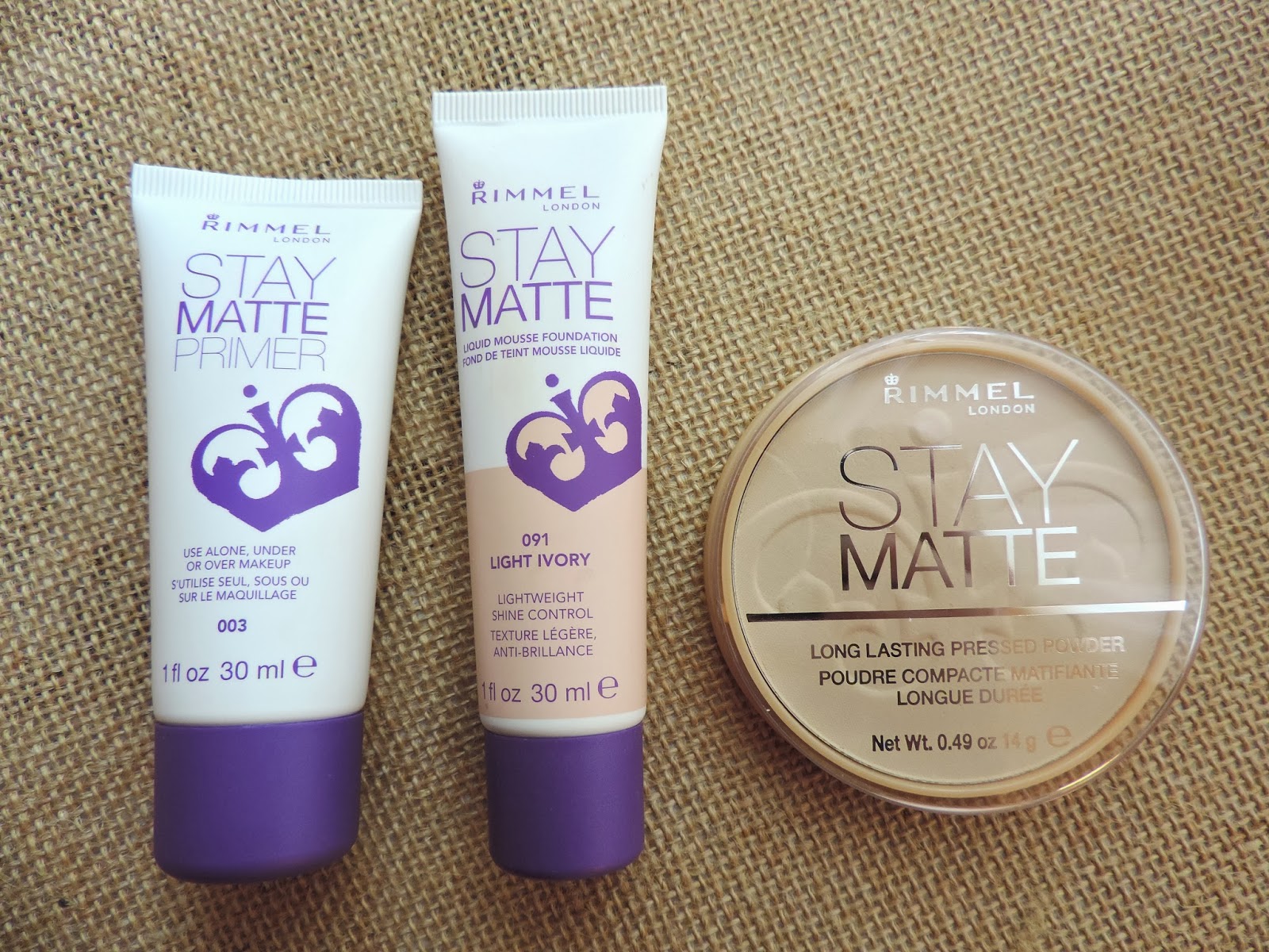 Simple Charm Beauty: Rimmel Stay Matte Dream Team