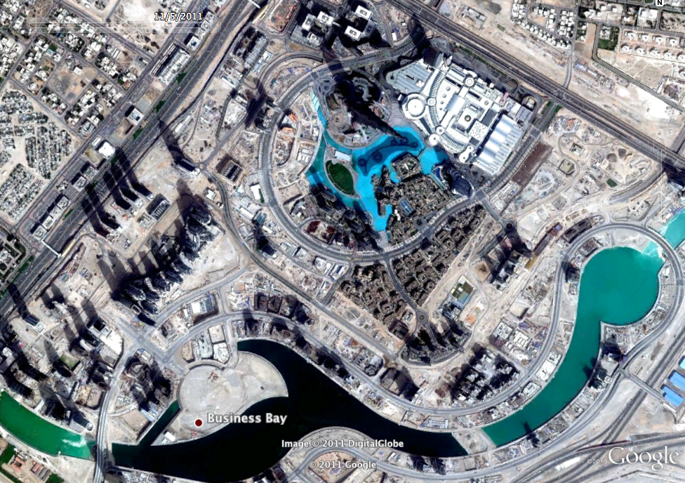 Google Earth Time Machine: Dubai, UAE