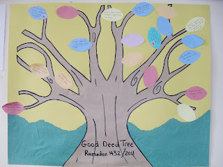 a muslim homeschool: Good Deed Tree