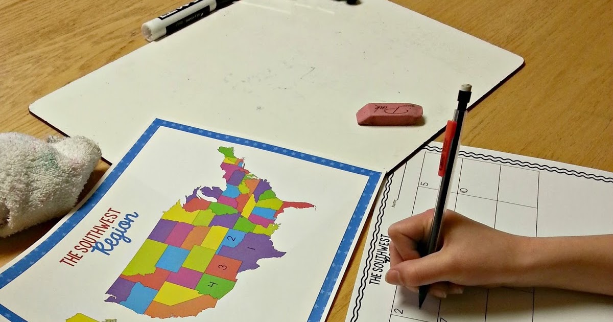 Classroom Freebies Too: States and Capital Task Cards with QR Codes