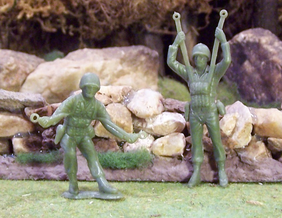 WWII Plastic Toy Soldiers: Marx - Toy Soldiers