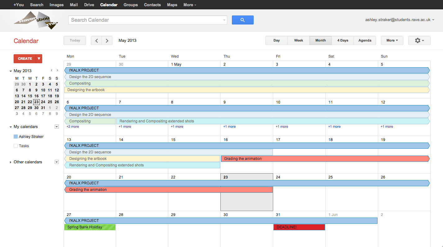 Ashley Straker - I'KALX Project Blog: April 2013