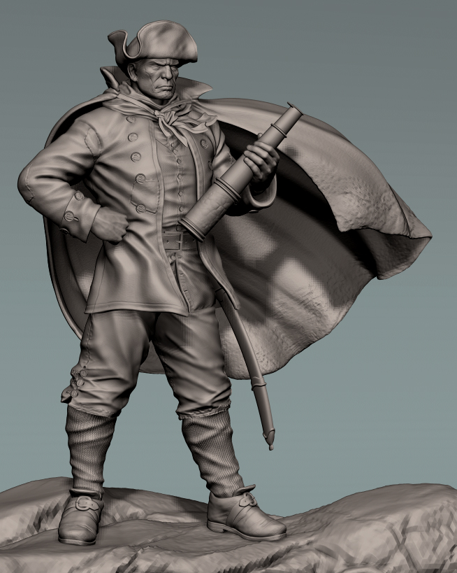 Brain Theft Studio Sculpture Blog: Captain Billy Bones