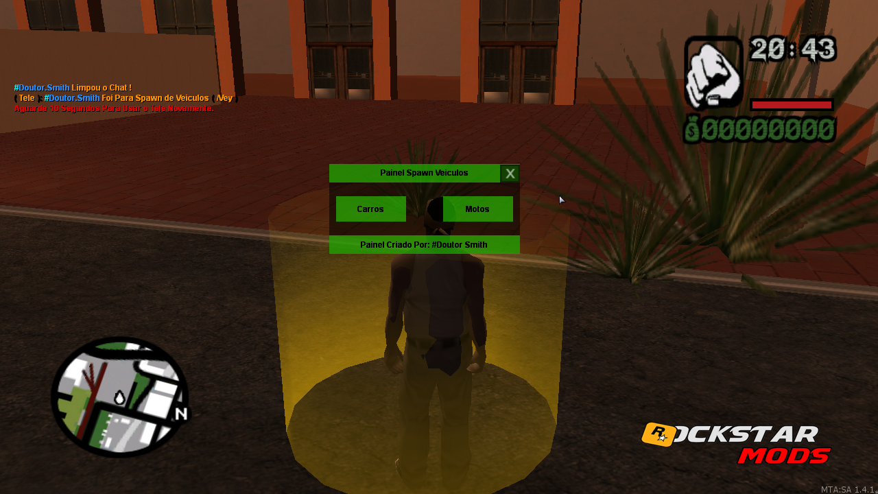 Spawn de veiculos - DX - ROCKSTAR MODS - MODS PARA MTA