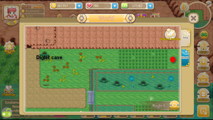 Monster park pokemon route locations - ramlito