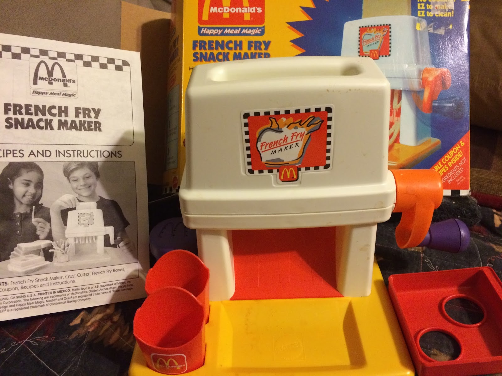 French Fry Diary: French Fry Diary 705: McDonald's French Fry Snack Maker