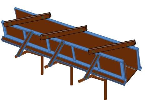 CONSTRUCTION MANAGER: Basic reinforce concrete beam formwork component.