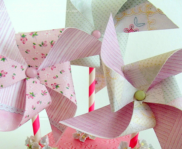 Creating from the Heart: ♥ Crafty Secrets Pinwheels ♥