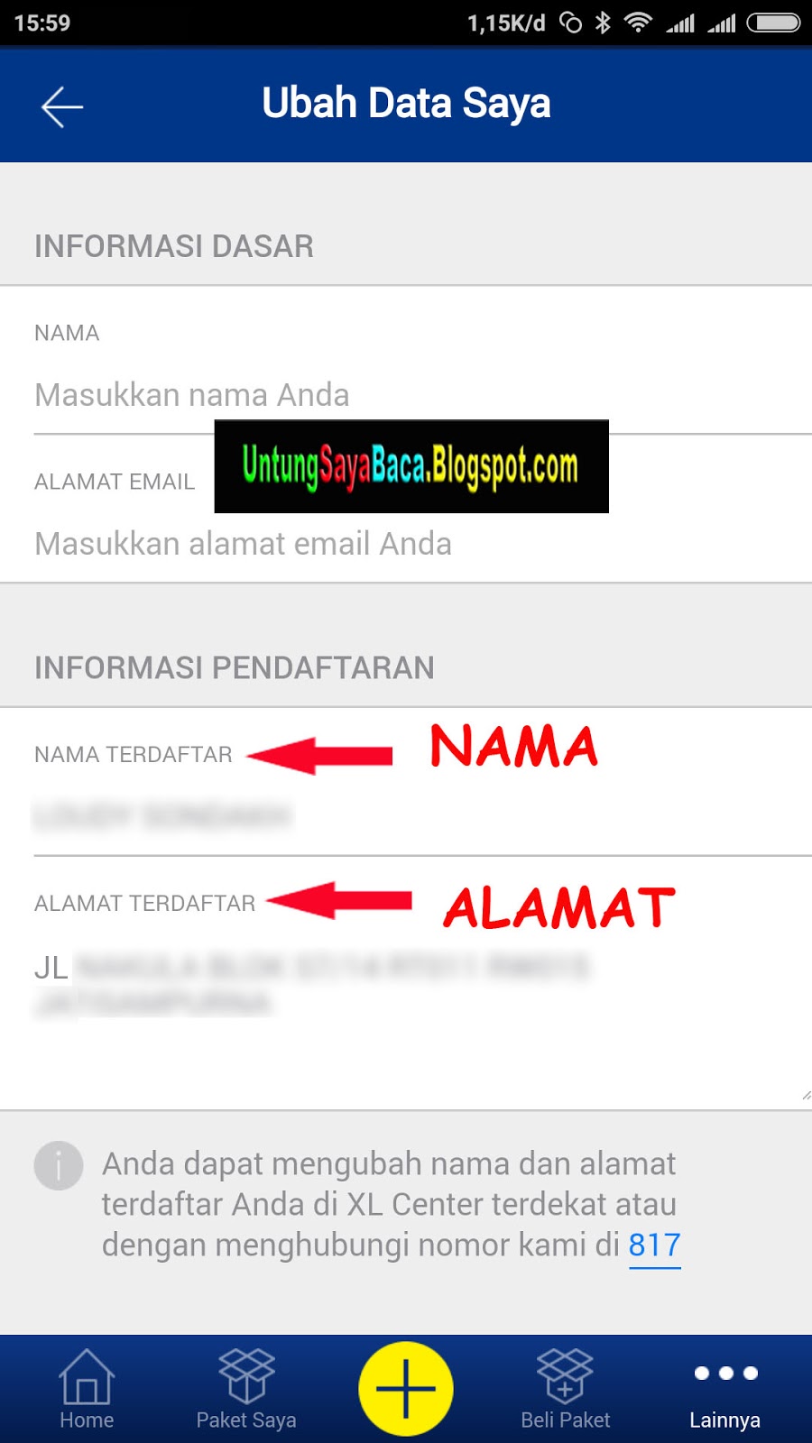 Cara cek data registrasi nomor XL | USB