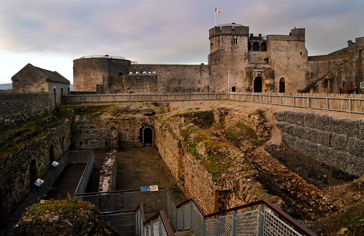 View Through a Distant Lens: Wandering Limerick: King John's Castle and ...