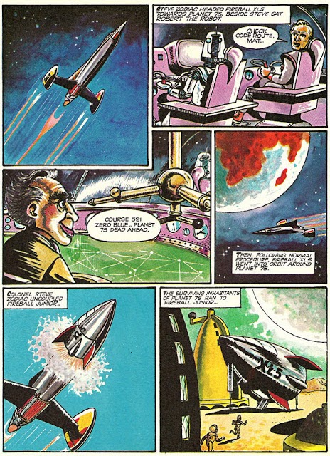 Saved From The Paper Drive: Fireball XL-5 story from "1963 TV COMICS ...