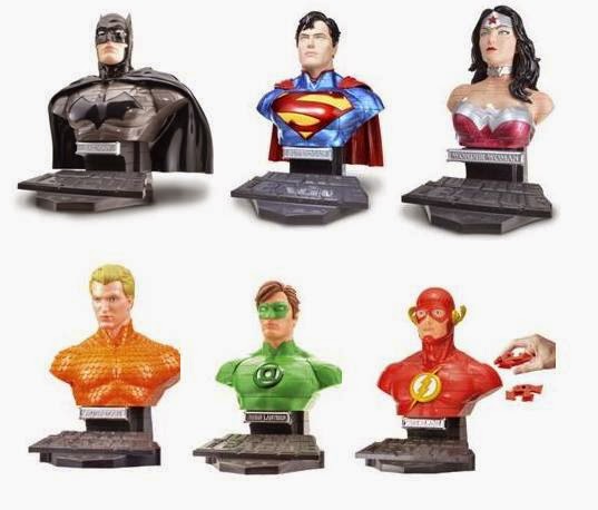 GALAXY-COMICS: DC Cómics. Puzzles 3D de Happy Well