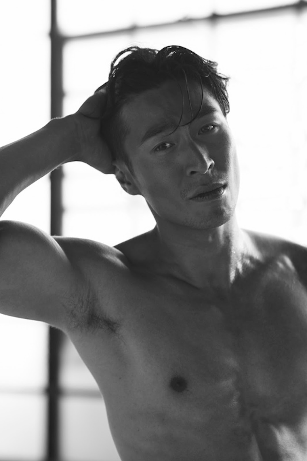 my new plaid pants: Good Morning, Gratuitous Chris Pang