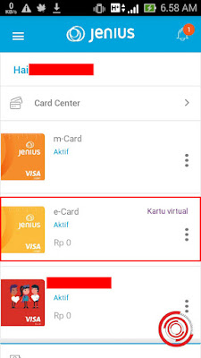 Cara Melihat Nomor e-Card Jenius BTPN Seperti CVV dan Nomor Kartu ...