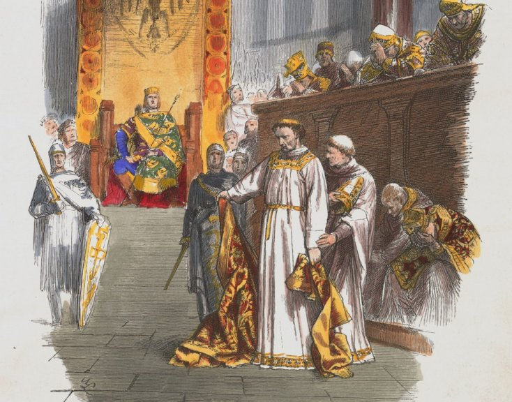 BENEDICTO IX: El DEPRAVADO Papa niño que abandonó 3 VECES y SE CASÓ con ...