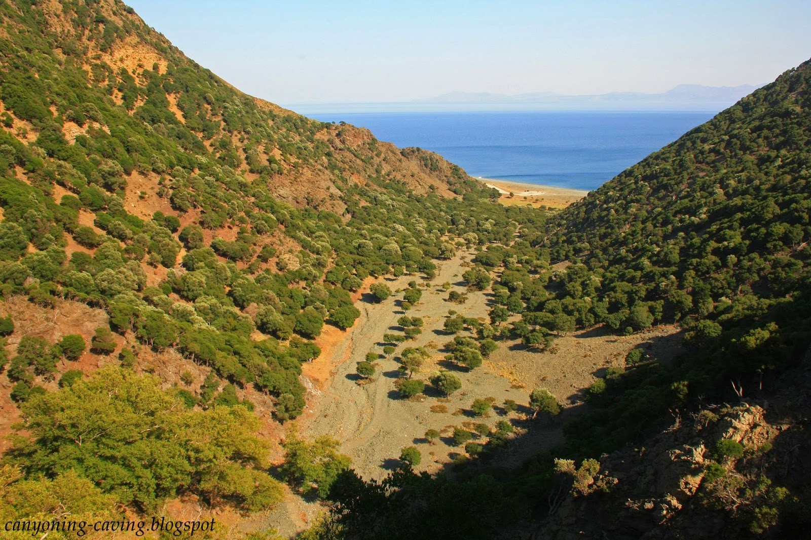 Canyoning - Caving: Φαράγγι Κήπων, Σαμοθράκη