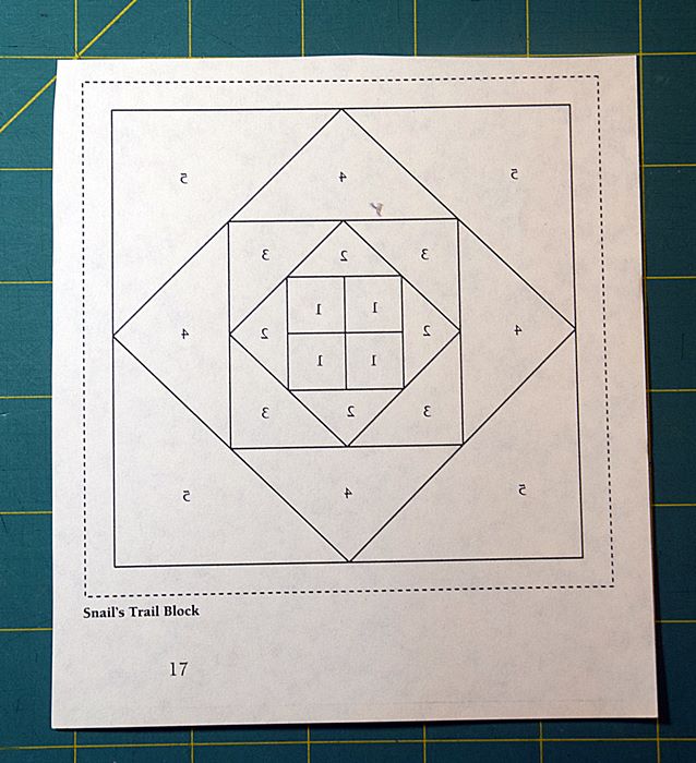 Craft Supplies & Tools Snail Foundation Paper Piecing Pattern PDF ...