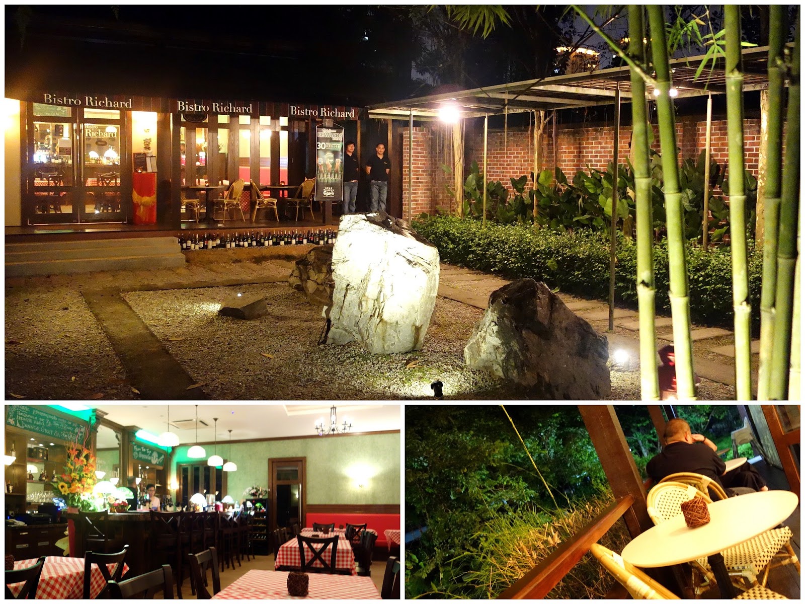 Nighttime's the best time to savor these serene surroundings, nestled ...