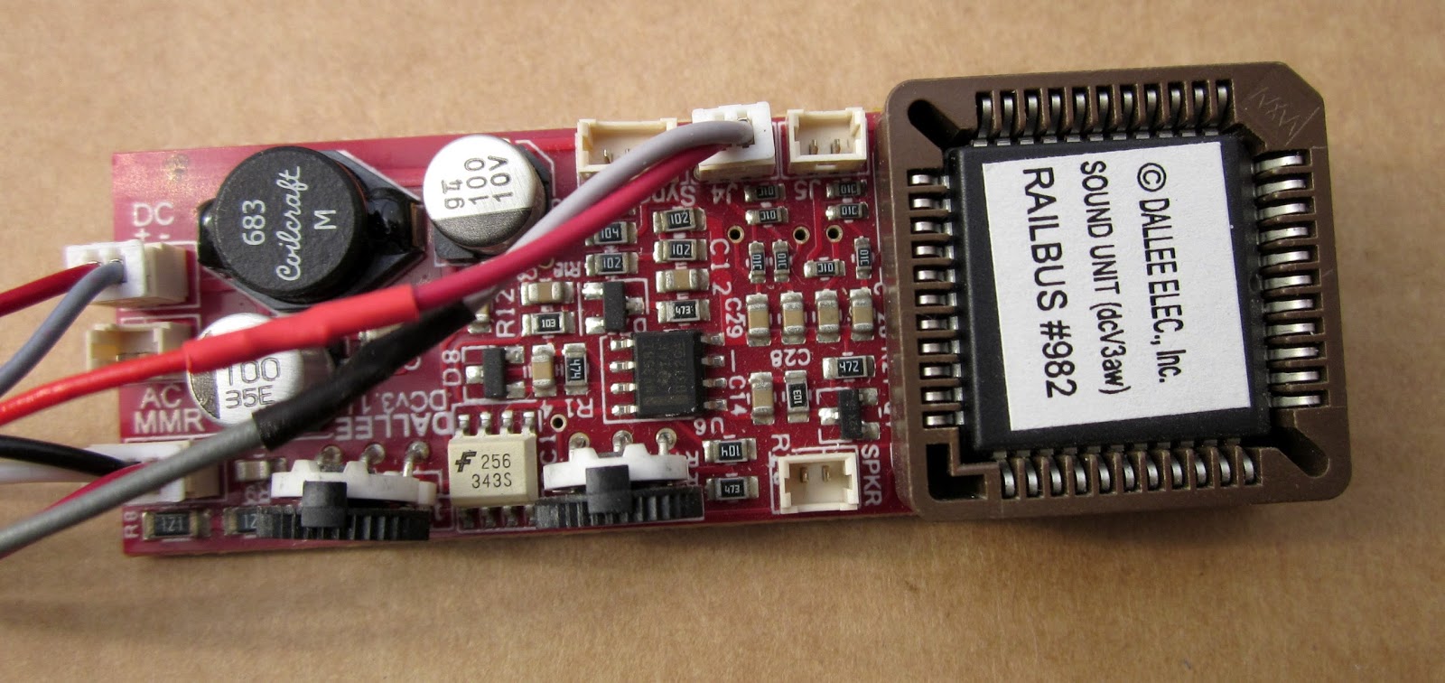 Peckforton Light Railway: Triggering soundcards with Deltang receivers