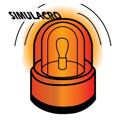 Colegio Inmaculada del Voto: Simulacro