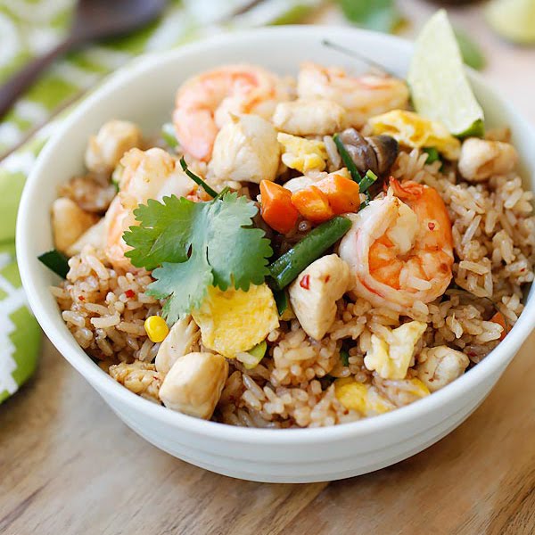 Tom Yum Fried Rice - HISTORY AND RECIPE