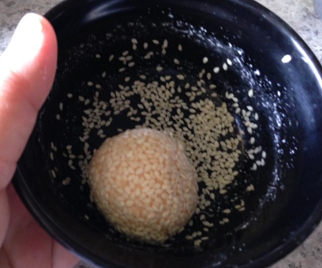 What can I eat mum? : My Air Fried Chinese Sesame Balls (Jin Dui 煎堆/芝蔴球)