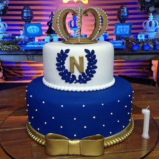 36 ideias para festa Realeza Azul! — Guia Tudo Festa - Blog de Festas ...