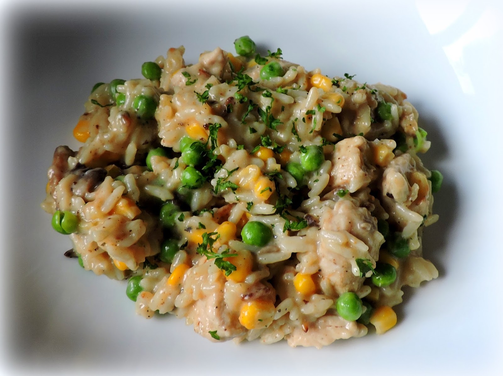 The English Kitchen: Creamy Turkey & Rice