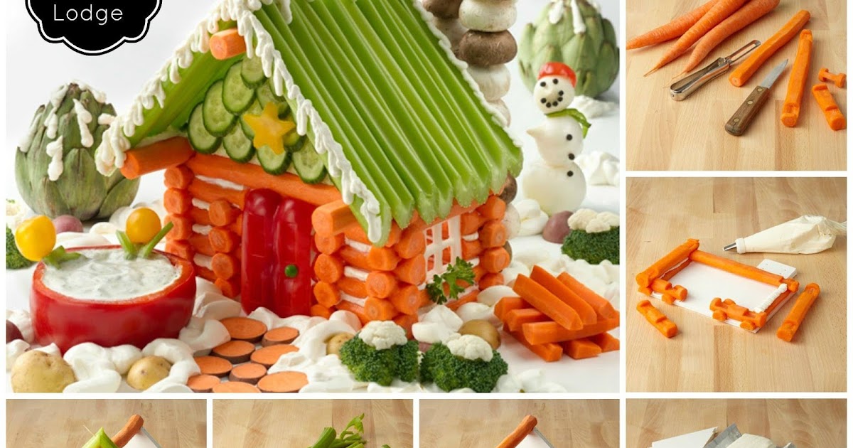 It's Written on the Wall: A Veggie Lodge instead of a Gingerbread House ...