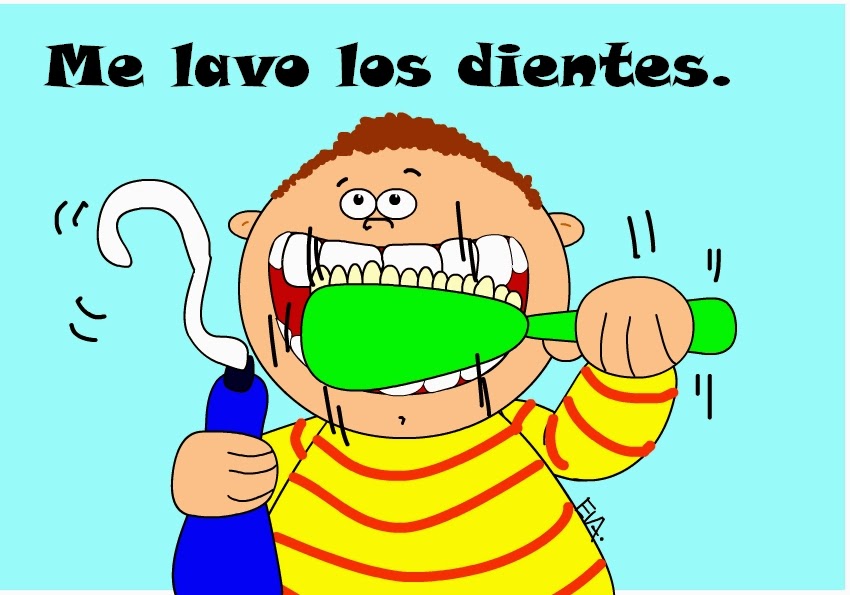 AprenDibus de Campanilla.: Me lavo los dientes