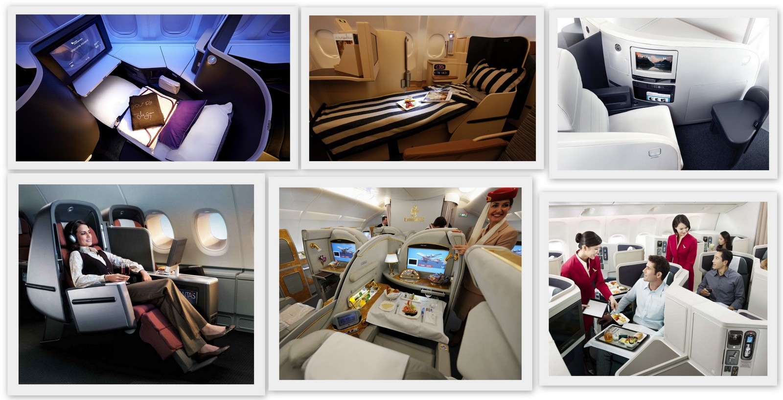 Passion For Luxury : 9 best business class cabins in the world for 2016