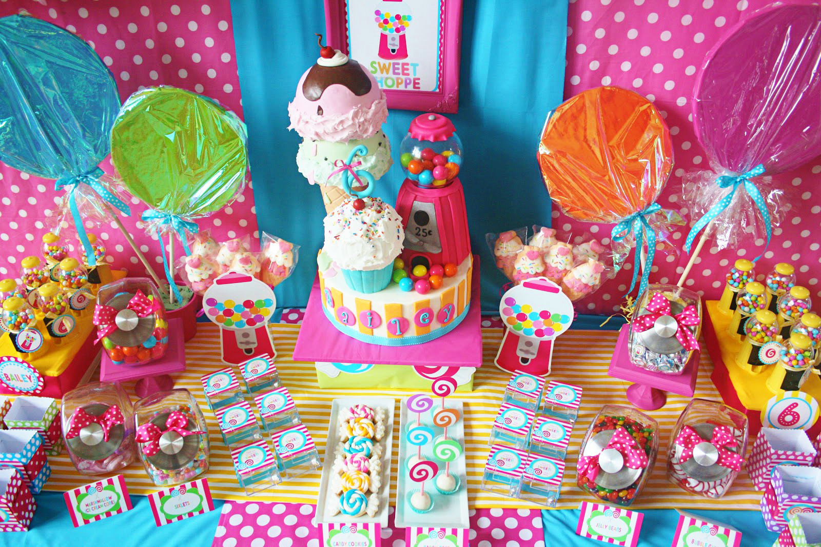 Amanda's Parties To Go: Sweet Shoppe Party -- Candyland!