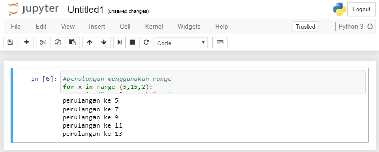 Struktur Perulangan atau Looping Pada Pemrograman Python | Belajar ...