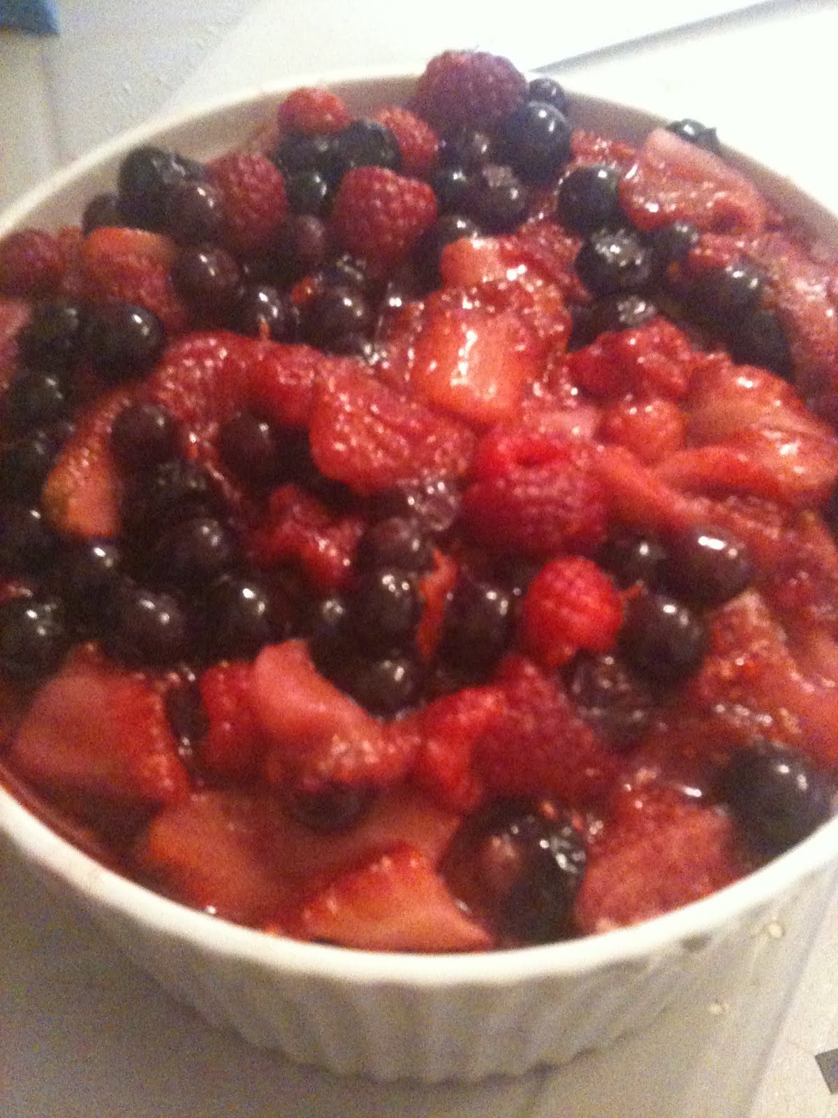 Tommy + Lisa = Keagan: Summer Berry Pudding