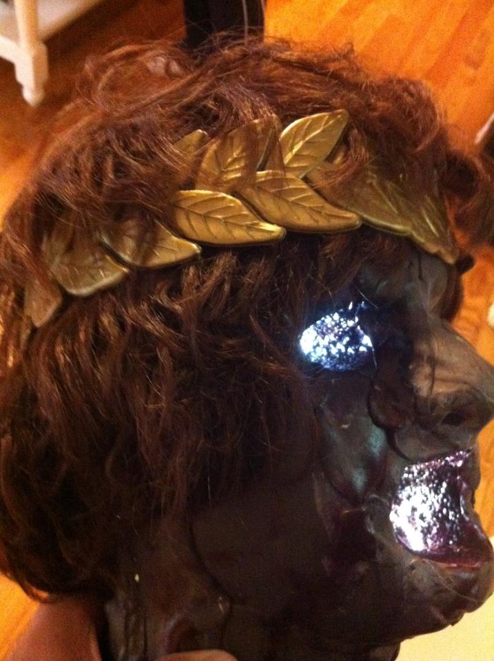 Cosplay and Iron: Cosplay: (God of War) Helios Head part 3