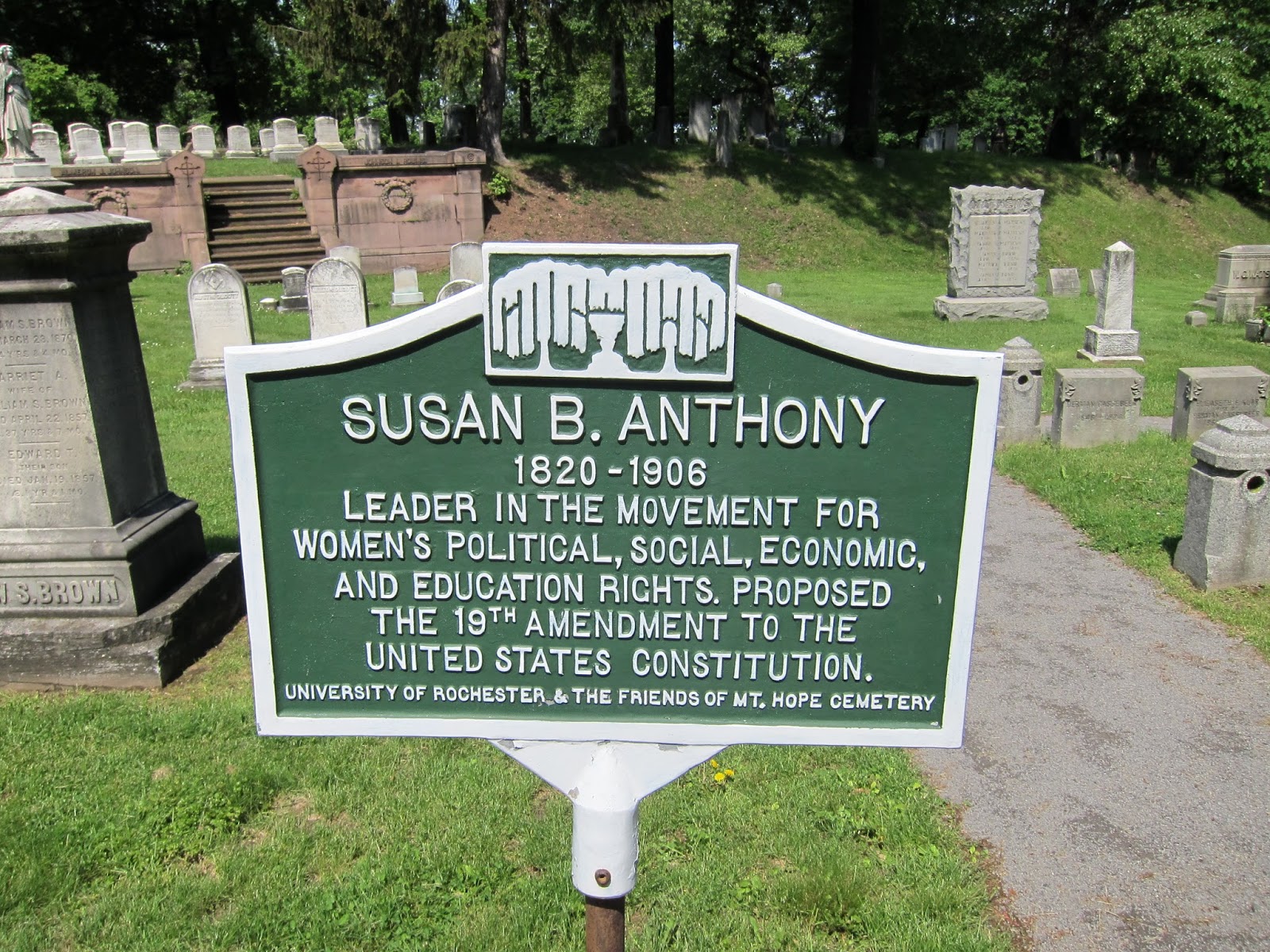 Viridorari: Free Write: Mount Hope Cemetery, Beautiful & Historic