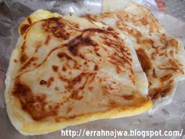 Errah Najwa: Roti Telur + Roti Canai Kosong + Susu Penuh Krim Marigold