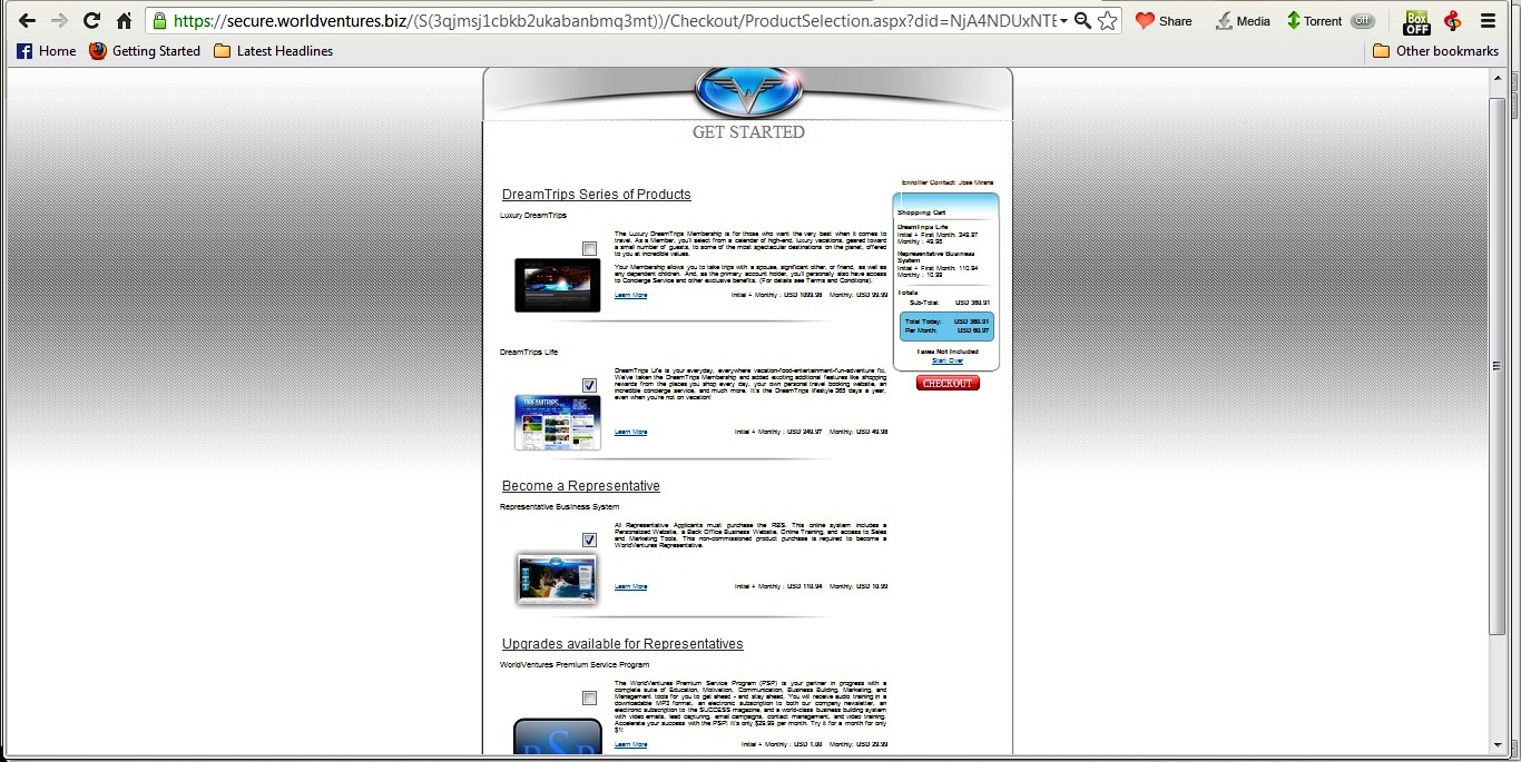 YOU SHOULD BE HERE!!!: WORLD VENTURES DreamTrips!