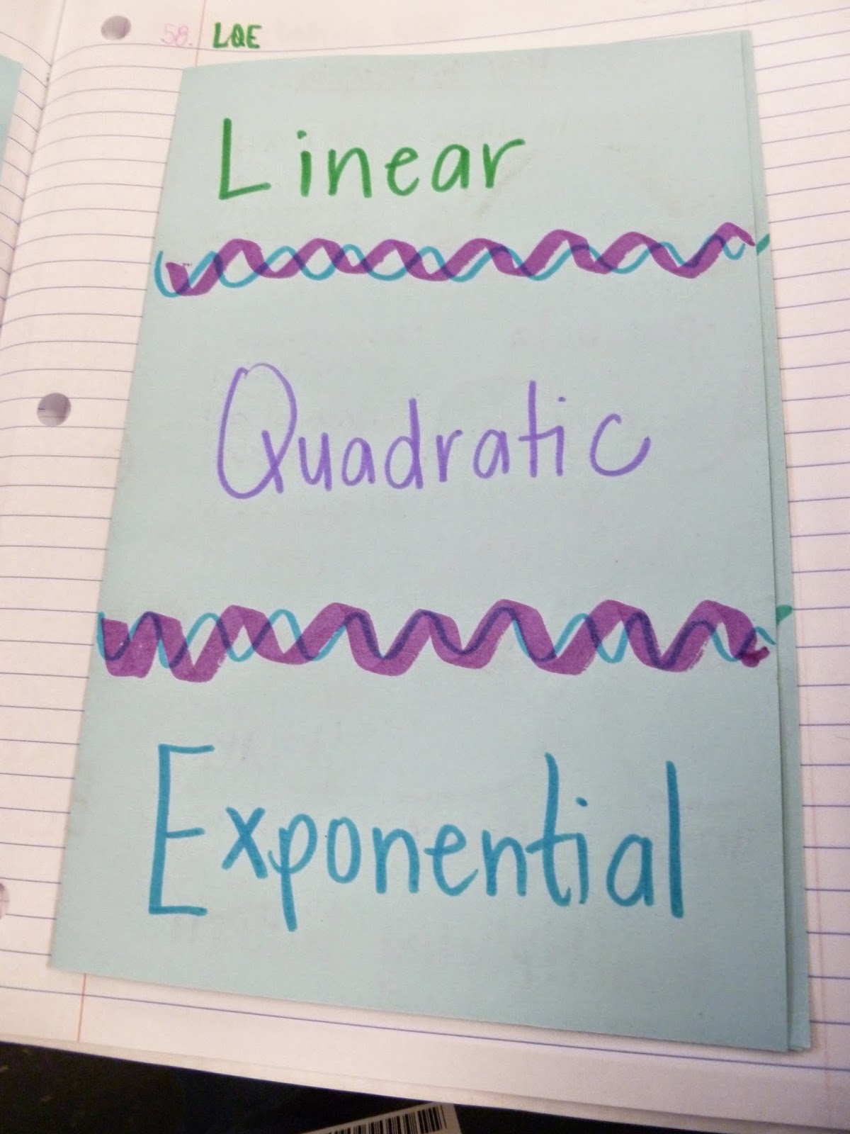 Learning with Tape: Friday Freebies! Comparing Linear/Quadratic ...
