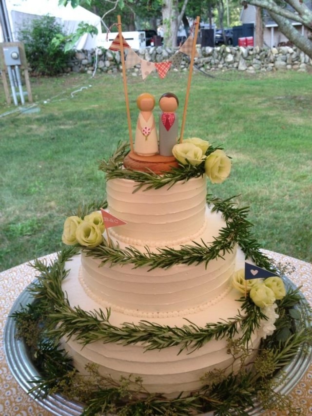 design studio B: wedding cake topper...