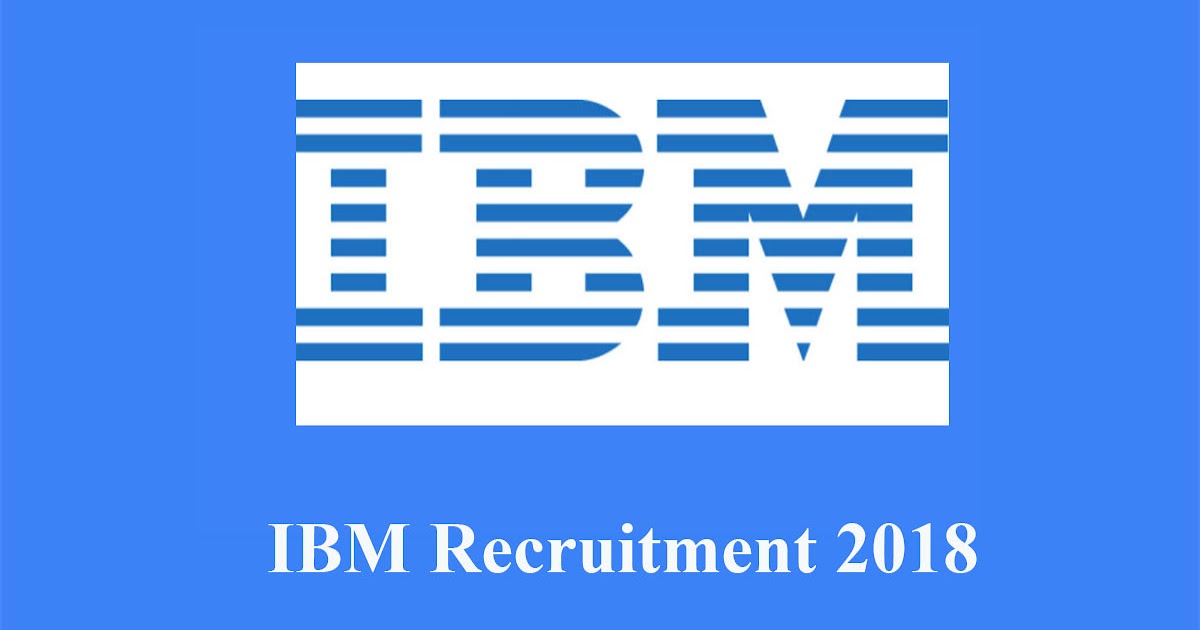 IBM Recruitment 2018 for Freshers | Associate System Engineer