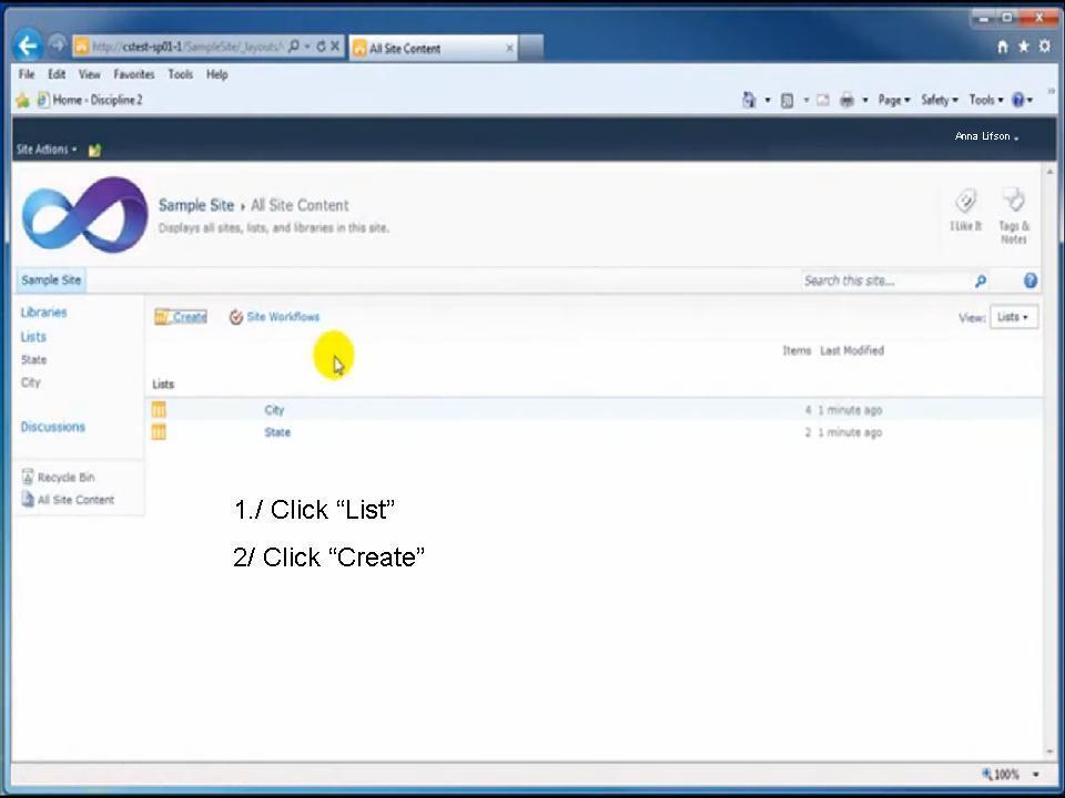 How to create drop down menu in Sharepoint 2010: Creating a cascading ...
