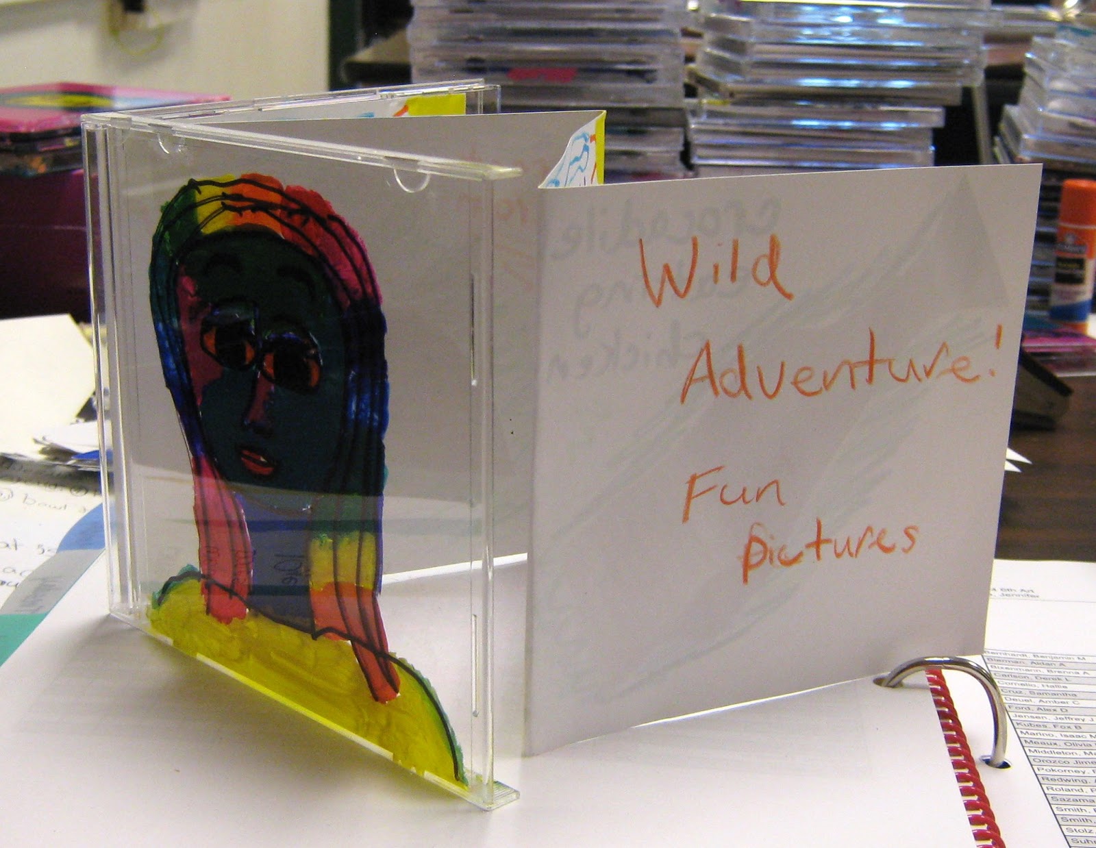 Art in the Middle...school: CD Case Design