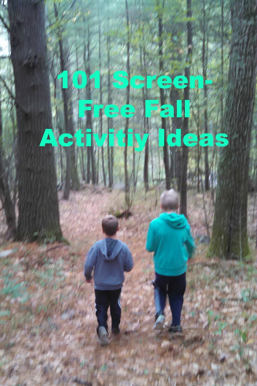 101 Screen Free Fall Activities For Fall