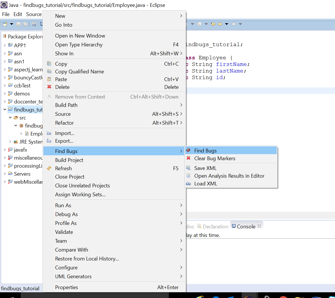 Programming for beginners: A short tutorial on FindBugs