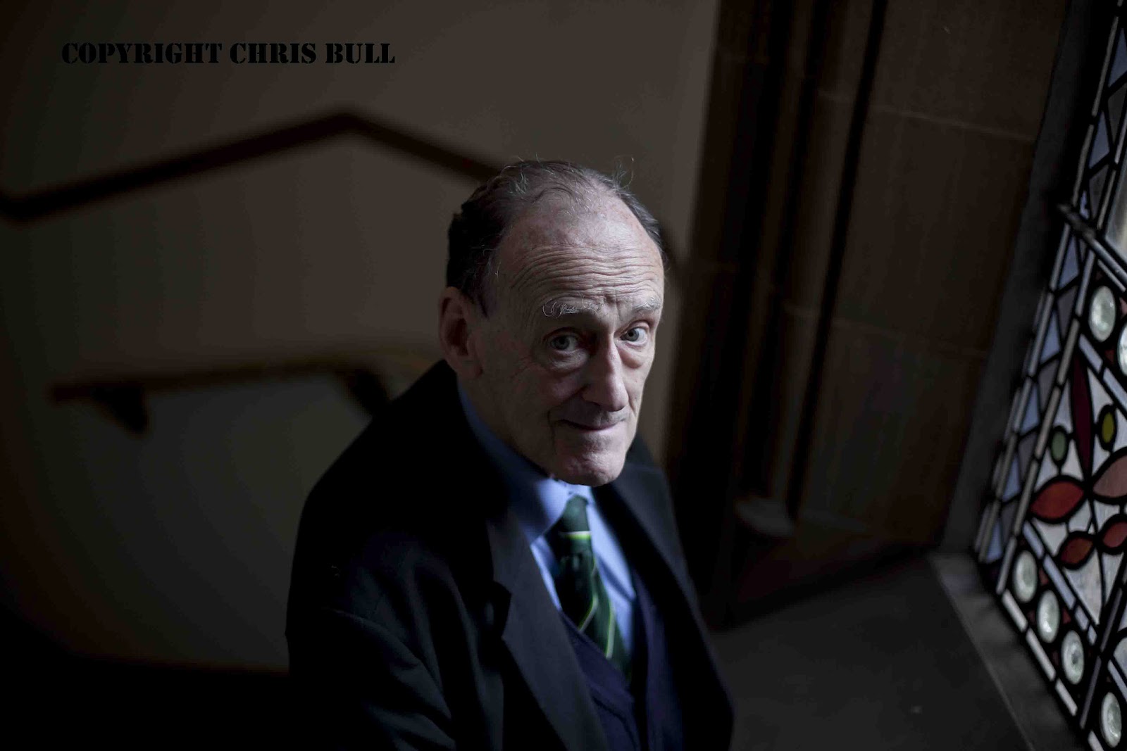 Chris Bull Photographer: Professor Bernard Richards photographed for a ...