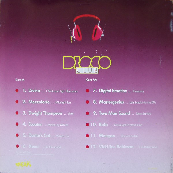 RETRO DISCO HI-NRG: Disco Club Volume 2 - 1983 non stop mix Hi-NRG ...