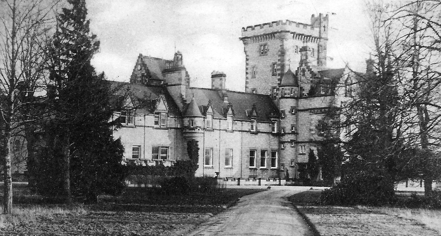 Tour Scotland: Old Photographs Moy Hall Inverness Scotland