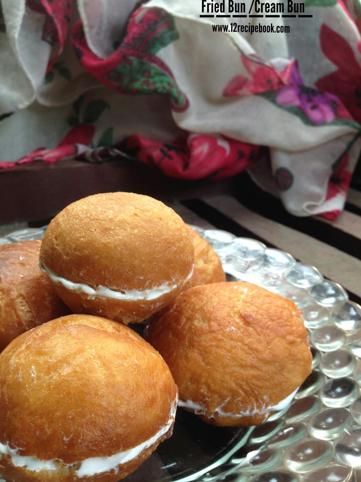 Fried Buns / Cream Buns - Recipe Book
