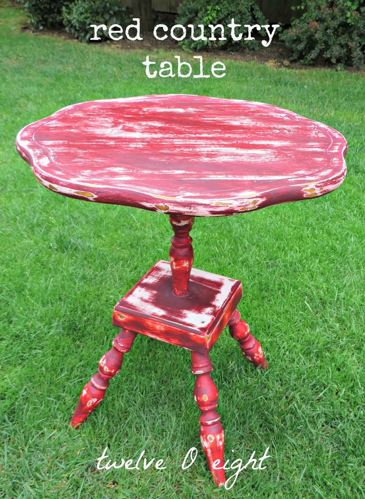 Red Country Table – twelveOeight